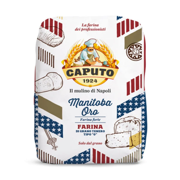 CAPUTO Manitoba Oro Type 0 professional wheat flour, 5 kg – MOOP MARKET