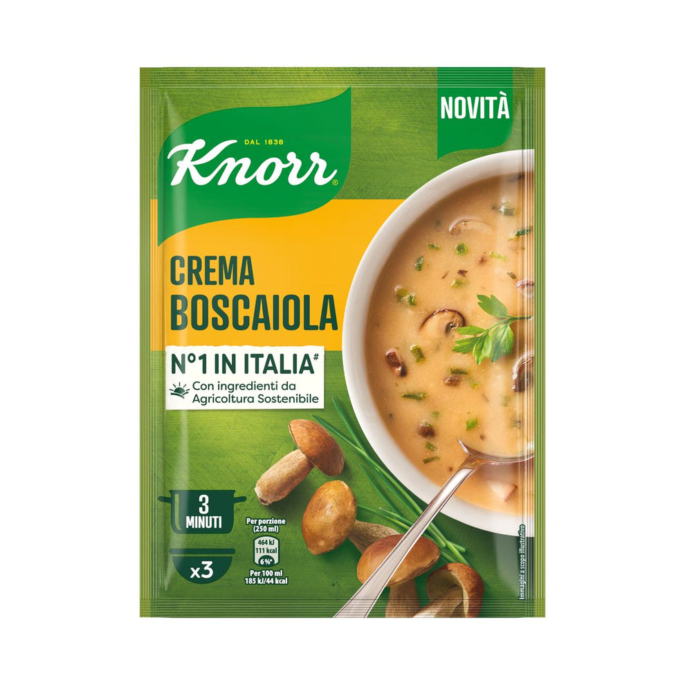 KNORR Boscaiola sēņu krēmzupa, 85 g – MOOP MARKET