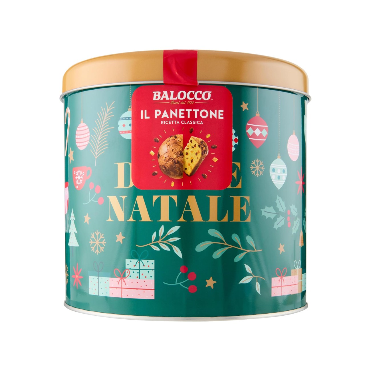 BALOCCO Panettone classic in metal packaging – MOOP MARKET