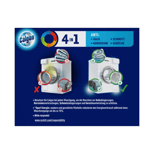 CALGON Power Tabs atkaļķošanas tabletes, 47 gab. – MOOP MARKET