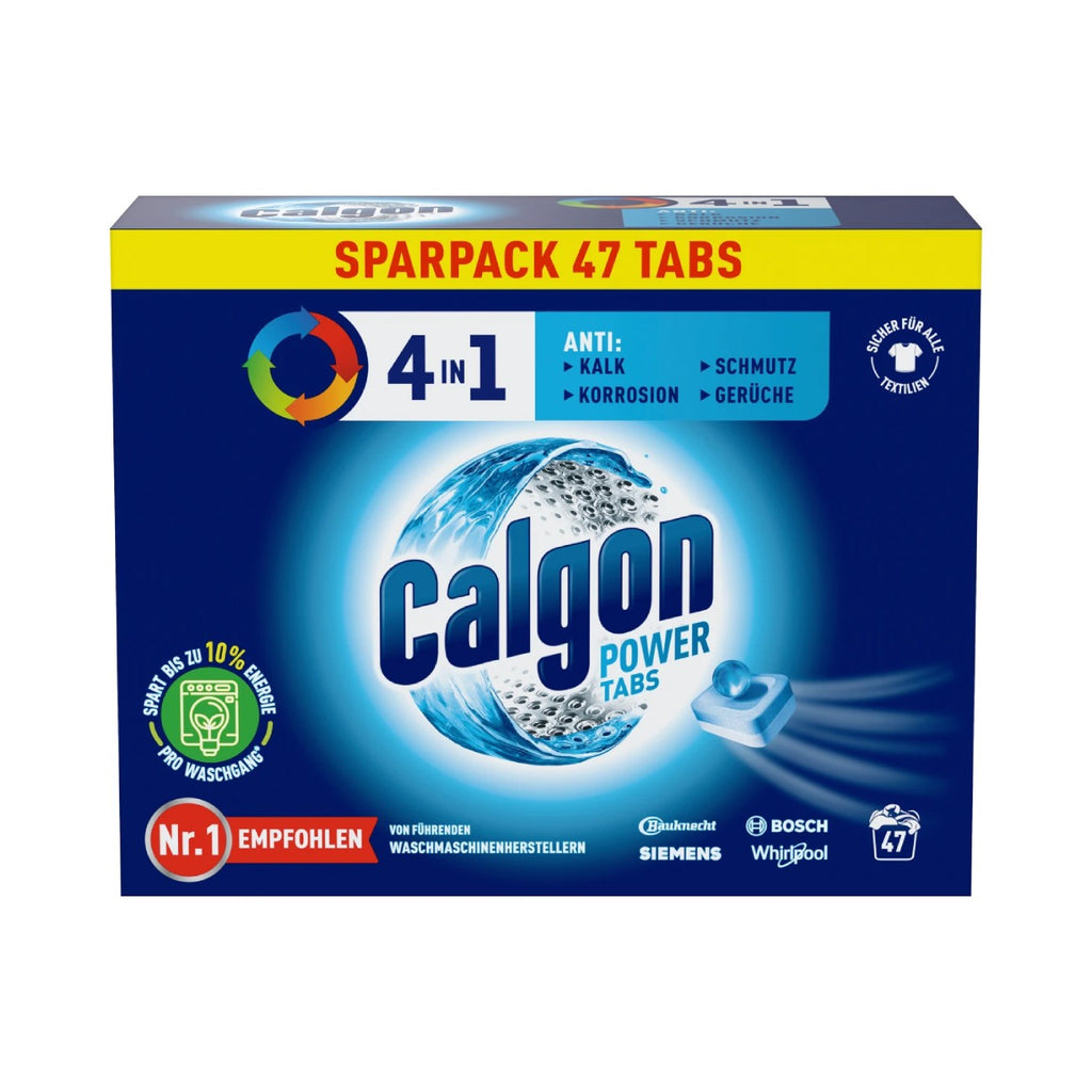 CALGON Power Tabs atkaļķošanas tabletes, 47 gab. – MOOP MARKET