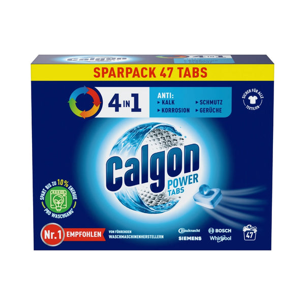 CALGON Power Tabs atkaļķošanas tabletes, 47 gab. – MOOP MARKET