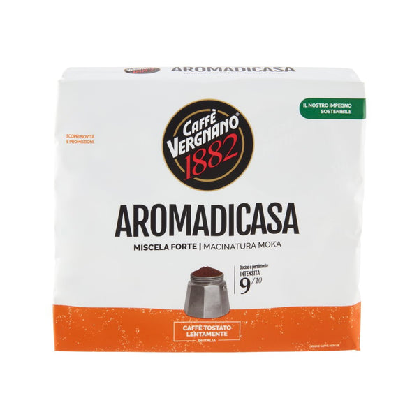 CAFFÈ VERGNANO Aroma Di Casa maltā kafija, 500g – MOOP MARKET