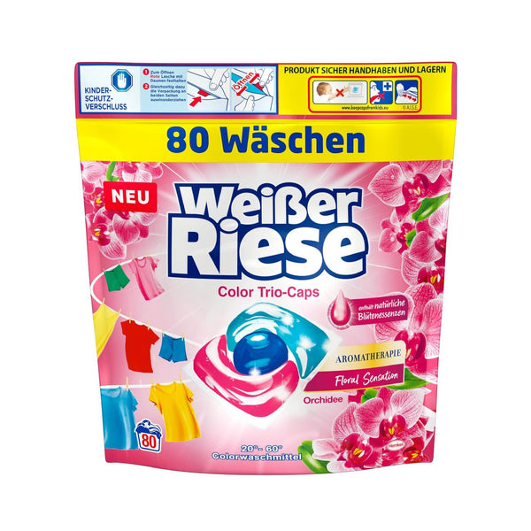 WEISER RIESE Colour veļas mazgāšanas kapsulas, 80 gab. – MOOP MARKET