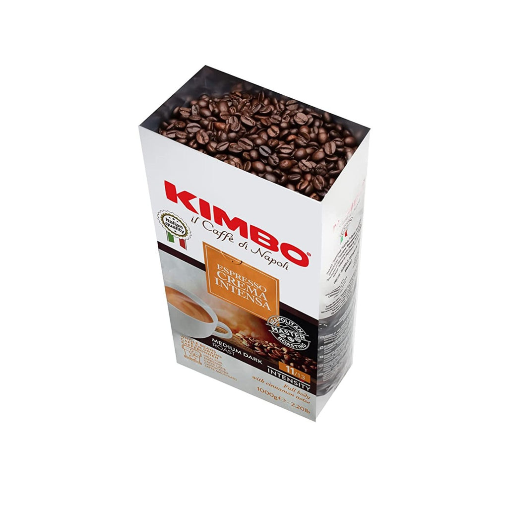KIMBO Espresso Crema Intensa coffee beans, 1 kg – MOOP MARKET